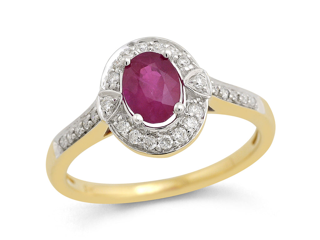 RUBY AND DIAMOND RING – Egans Jewellers